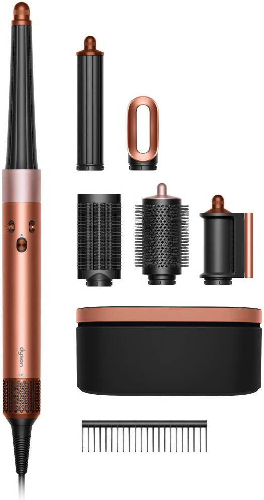 New dyson Airwrap ID Amber Silk/Pink Champagne – London Professional Beauty